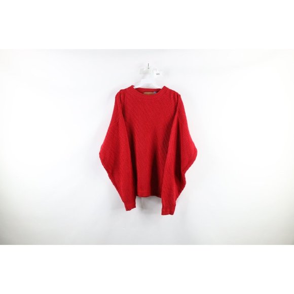 Vintage | Sweaters | Vintage 9s Streetwear Mens Medium Faded Zig Zag ...